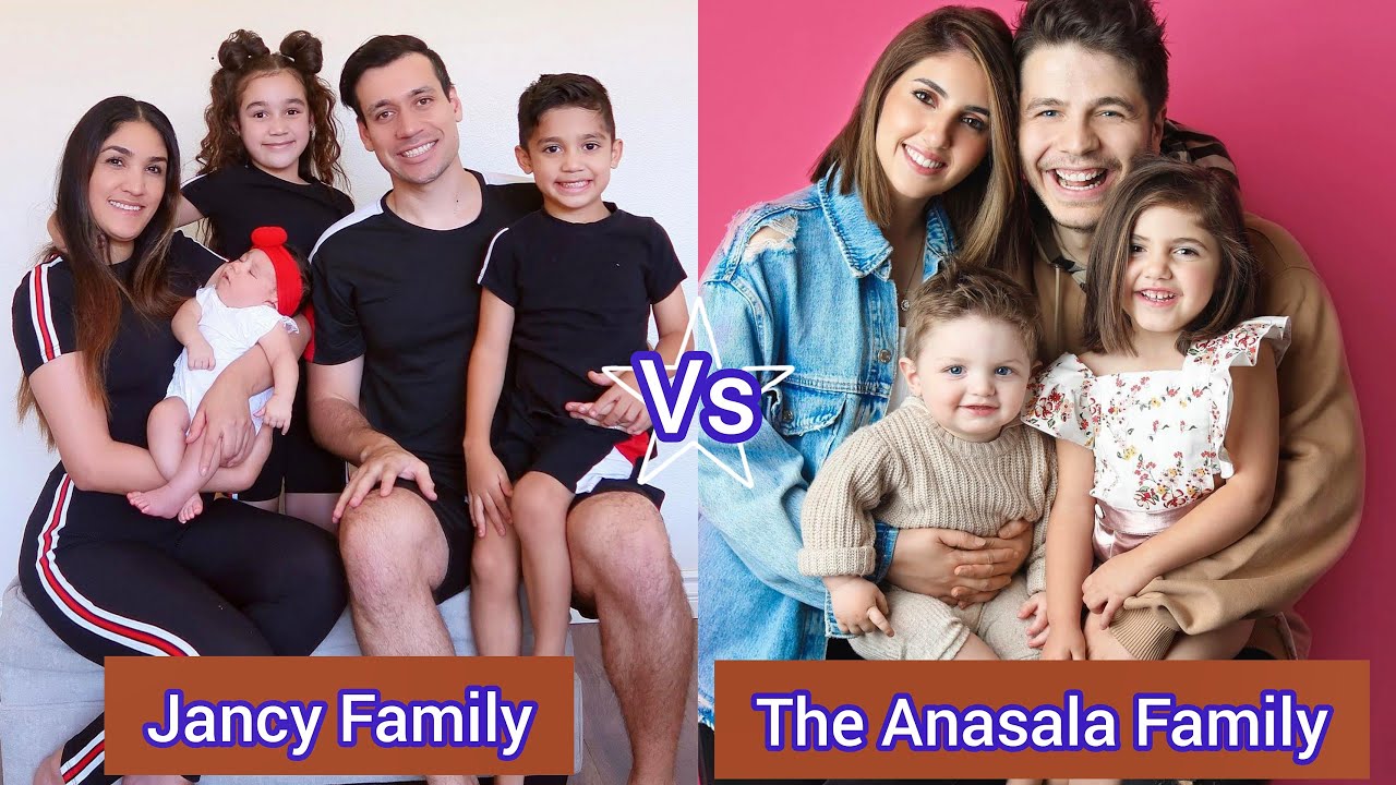 The Anasala Family and Jancy Family Real Ages 2023 - YouTube