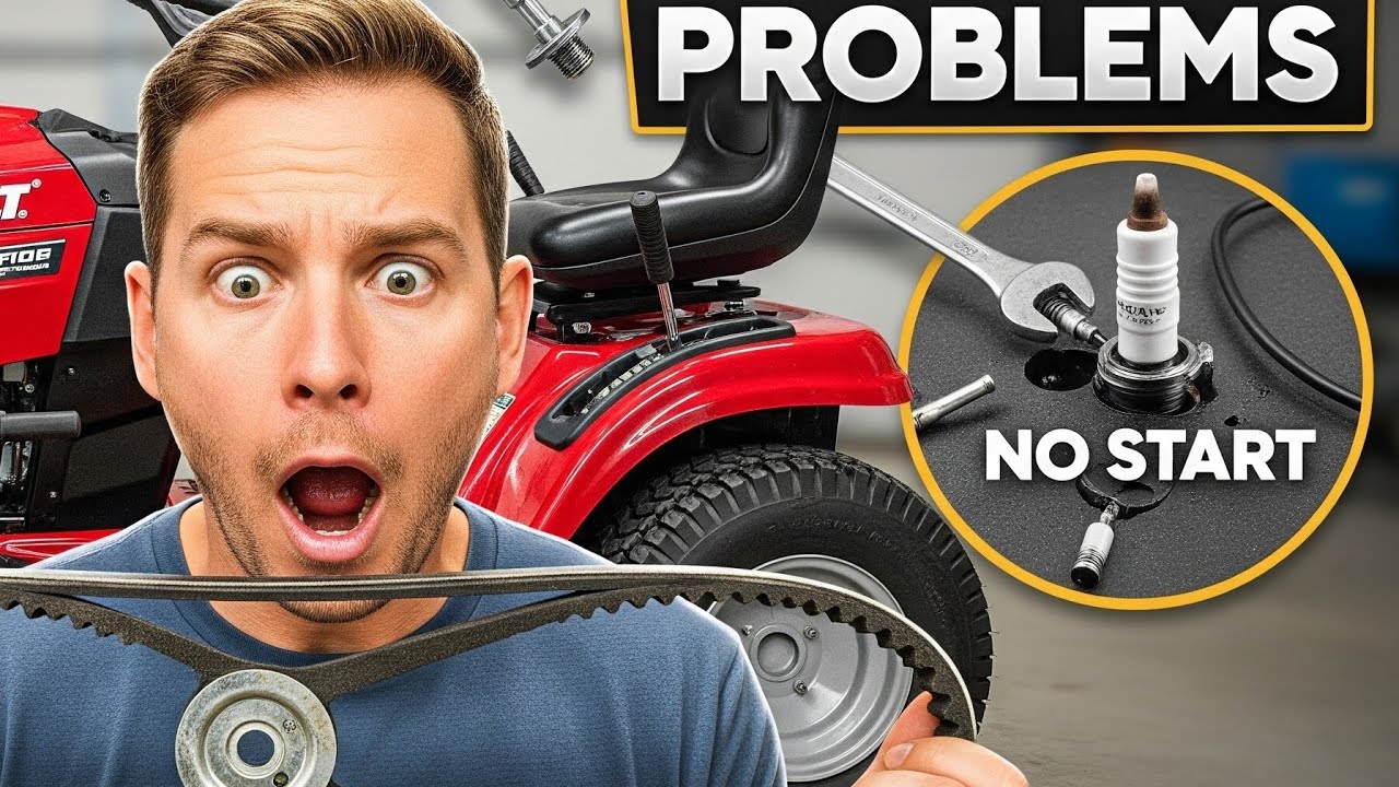 Lawn Mower NOT Starting ! | WATCH this FIRST ! - YouTube
