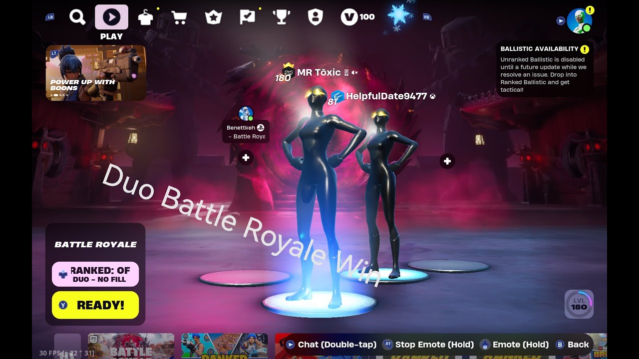 Duo Battle Royale Win - YouTube