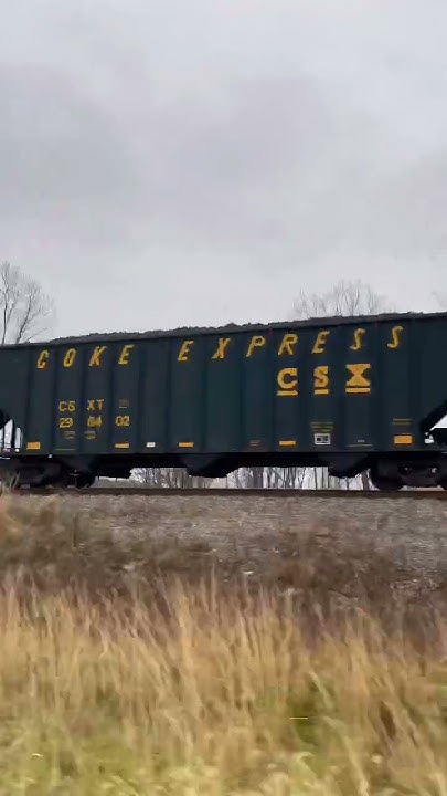 Fast CSX Coal/Coke Train - YouTube
