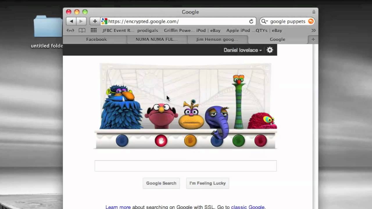 Google Monster Puppets Numa Numa Song - YouTube