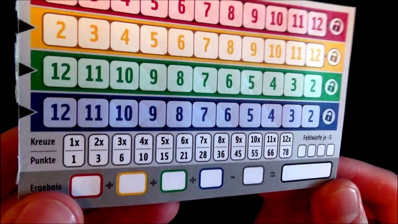 Qwixx - Brettspieltest - YouTube