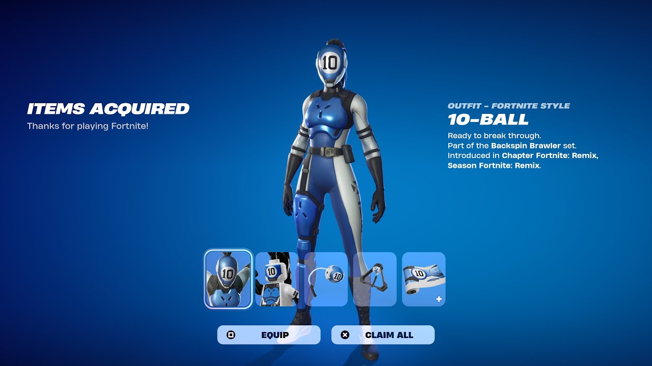 HOW TO GET 10-BALL SKIN IN FORTNITE! - YouTube