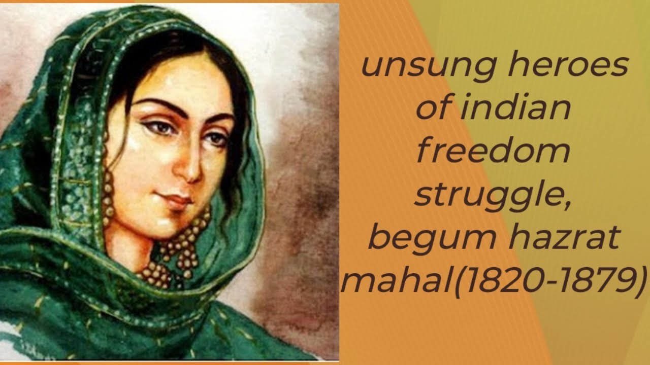 Begum Hazrat Mahal biography in Hindi and Urdu, Revolution of 1857 ...