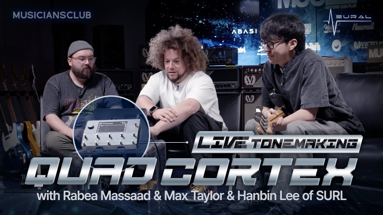Quad Cortex Live Tone Making | with. 밴드 설(Surl) 베이스 이한빈 - YouTube