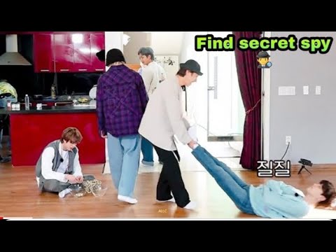 BTS find secret spy 🕵️// Hindi dubbing// Part-1 - YouTube