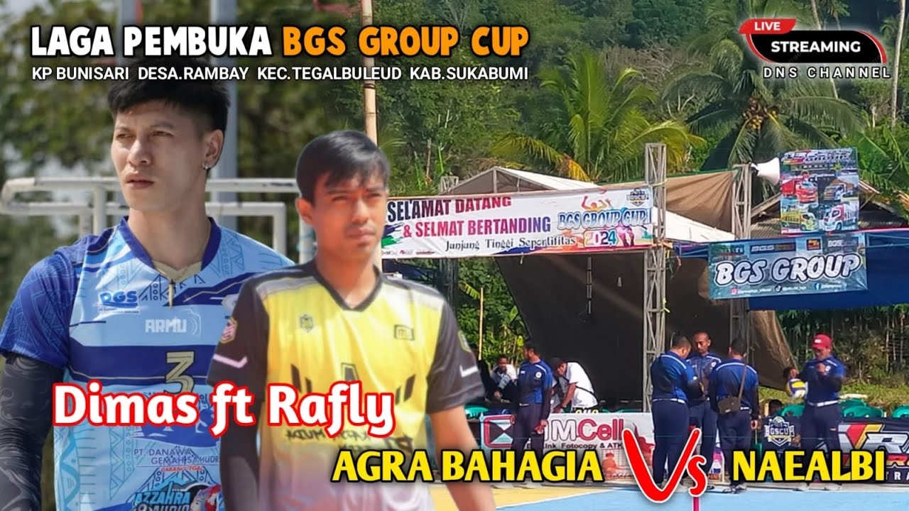Dimas Saputra Ft Rafly Subang BGS CUP | Agra bahagia vs Newalbi - YouTube