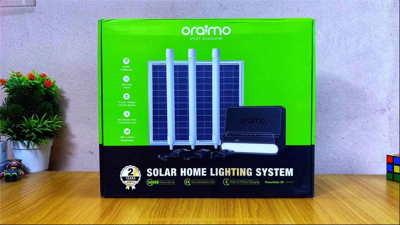 Oraimo Solar Home Lighting System Unboxing And First Impressions 🔥🔥🔥 ...