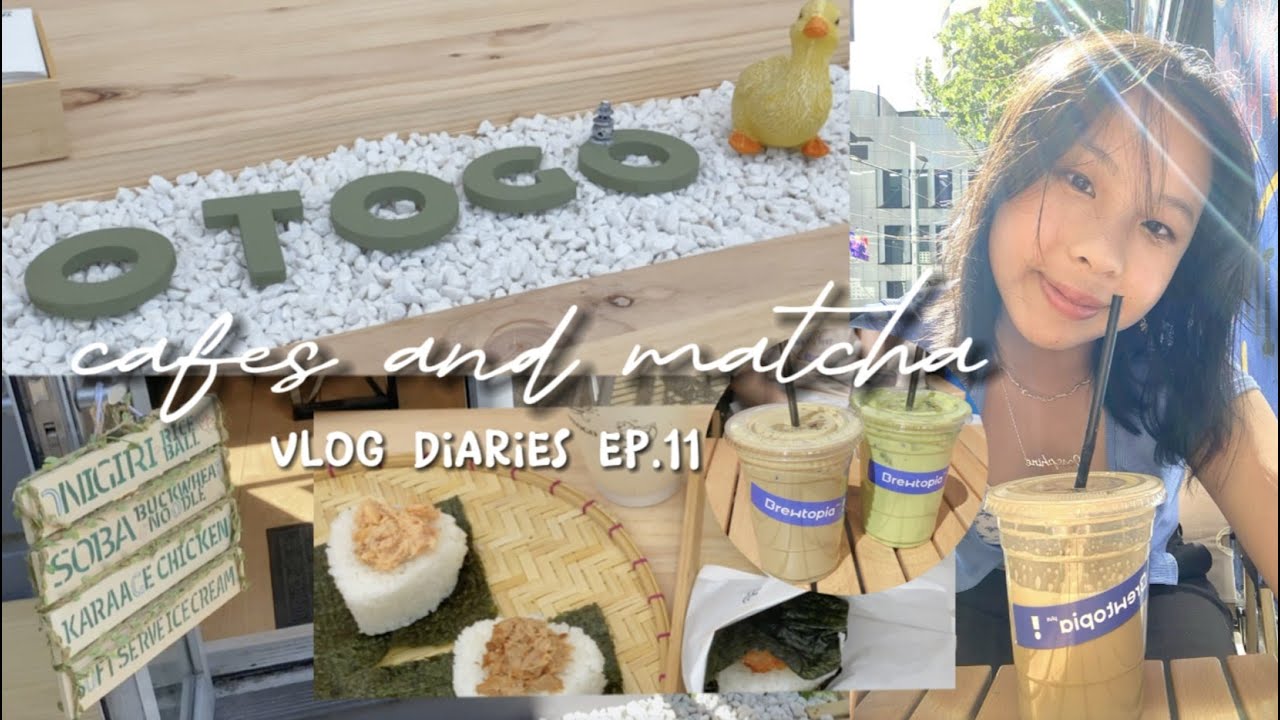 day in my life | onigiri at otogo, brewtopia matcha & karaoke - YouTube