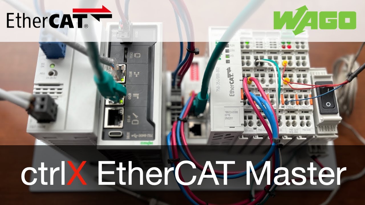 Wago Ec400 Ctrlx Ethercat Tutorial Youtube