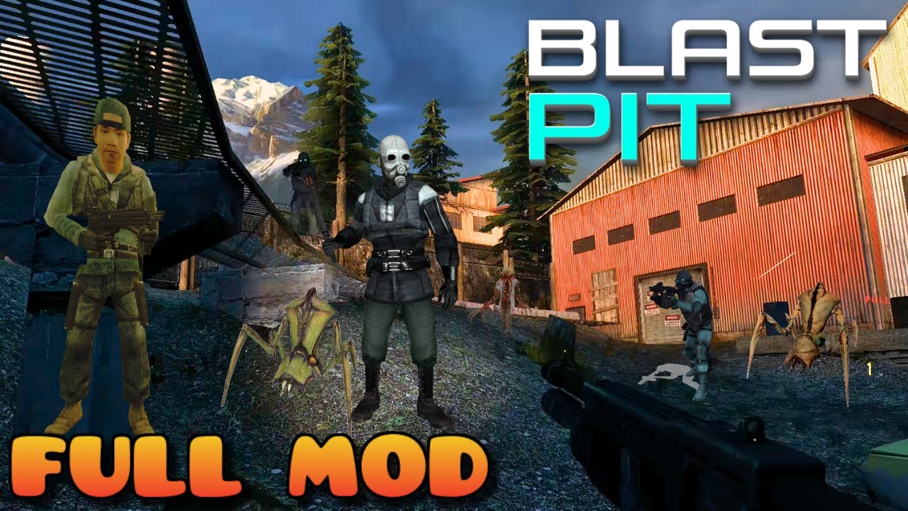 HALF LIFE 2 BLAST PIT | Full Mod Walkthrough | No Commentary - YouTube