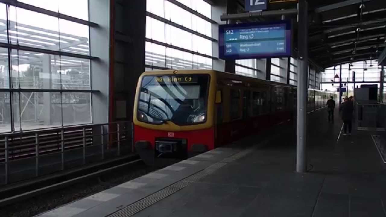 Berlin S-Bahn Class 481 ベルリンSバーン481型 オストクロイツ駅発車 - YouTube