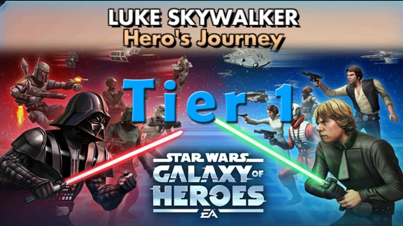 SW GoH Luke Skywalker: Hero's Journey - Tier 1 - YouTube
