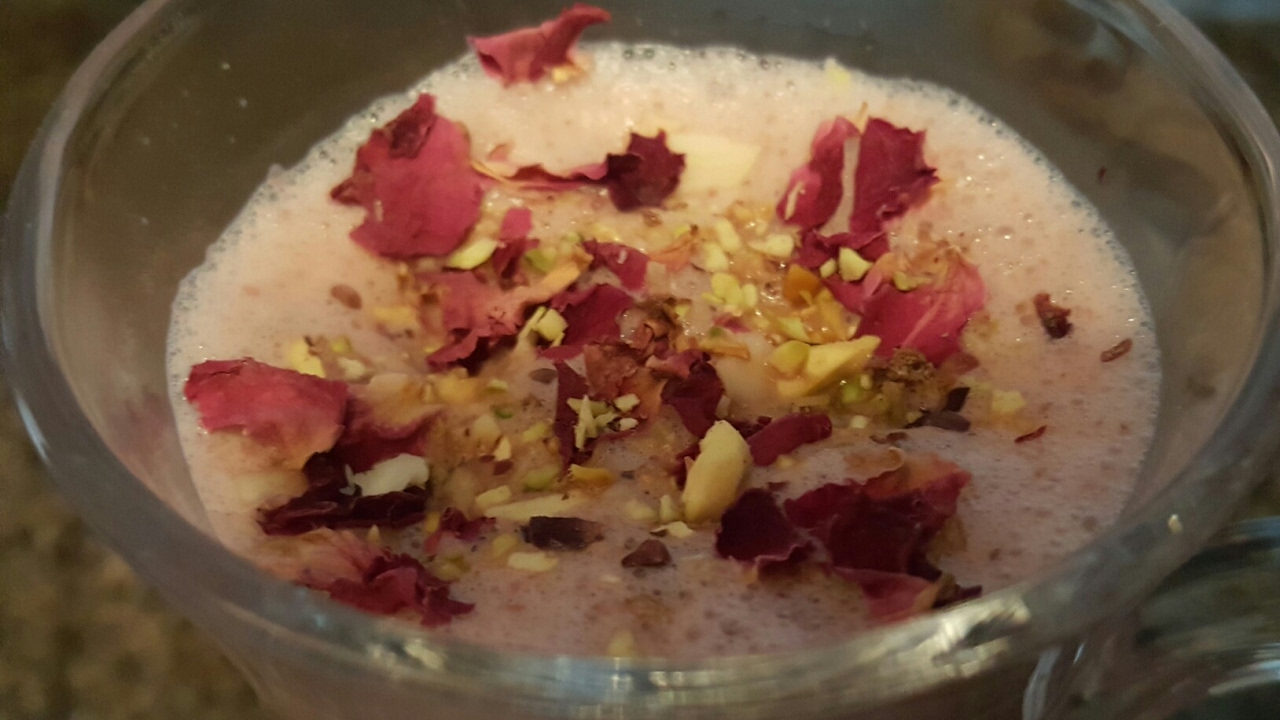 How to make Kashmiri chai, pink tea recipe - YouTube