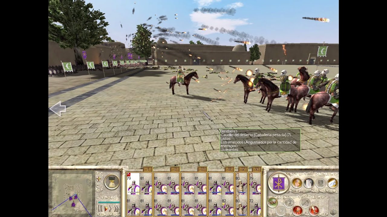 Rome Total War: La conquista de Tingis. Batalla del Imperio de Oriente ...