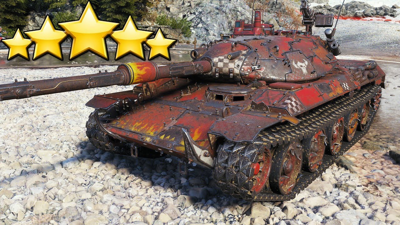 STB-1 - FIVE STAR PERFORMANCE - World of Tanks - YouTube