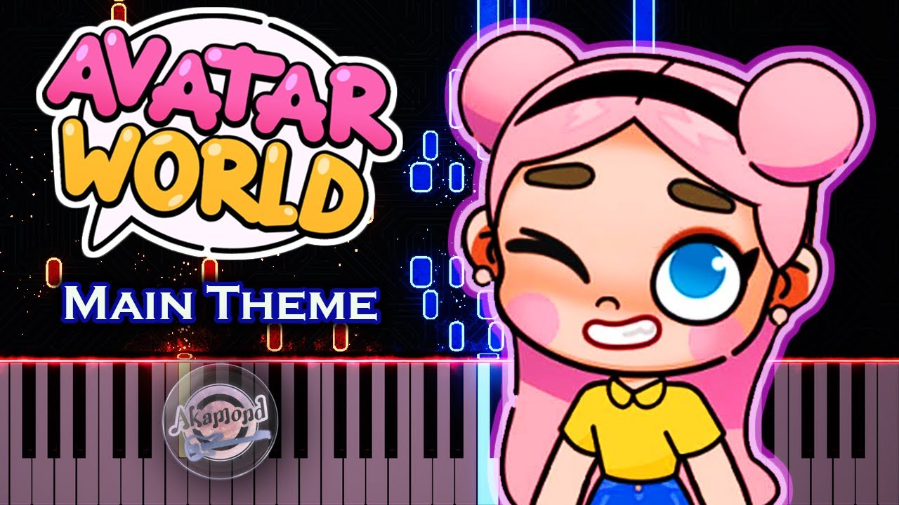 Avatar World Main Theme Song Piano Tutorial - YouTube