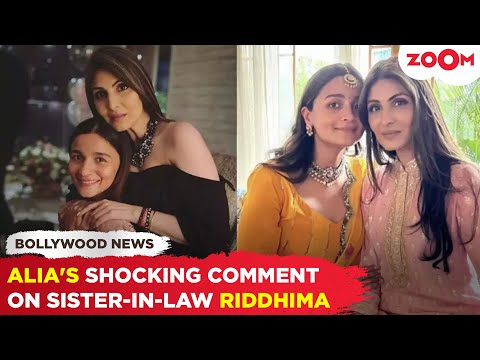 Alia Bhatt SPILLS the tea on sister-in-law, says Riddhima Kapoor's gossip game BEATS Ranbir's!