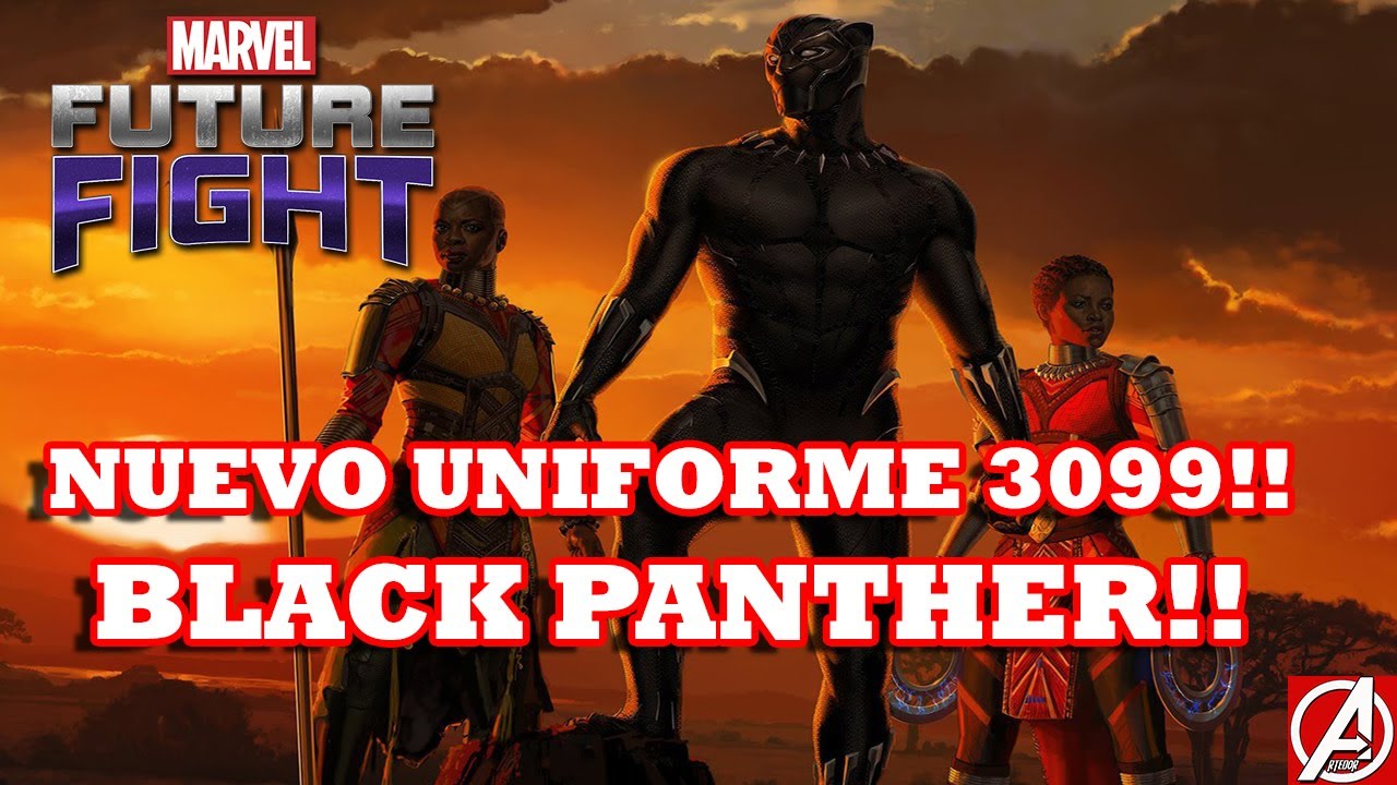 MARVEL FUTURE FIGHT BLACK PANTHER 3099 NUEVO UNIFORME!!! GAMEPLAY ...