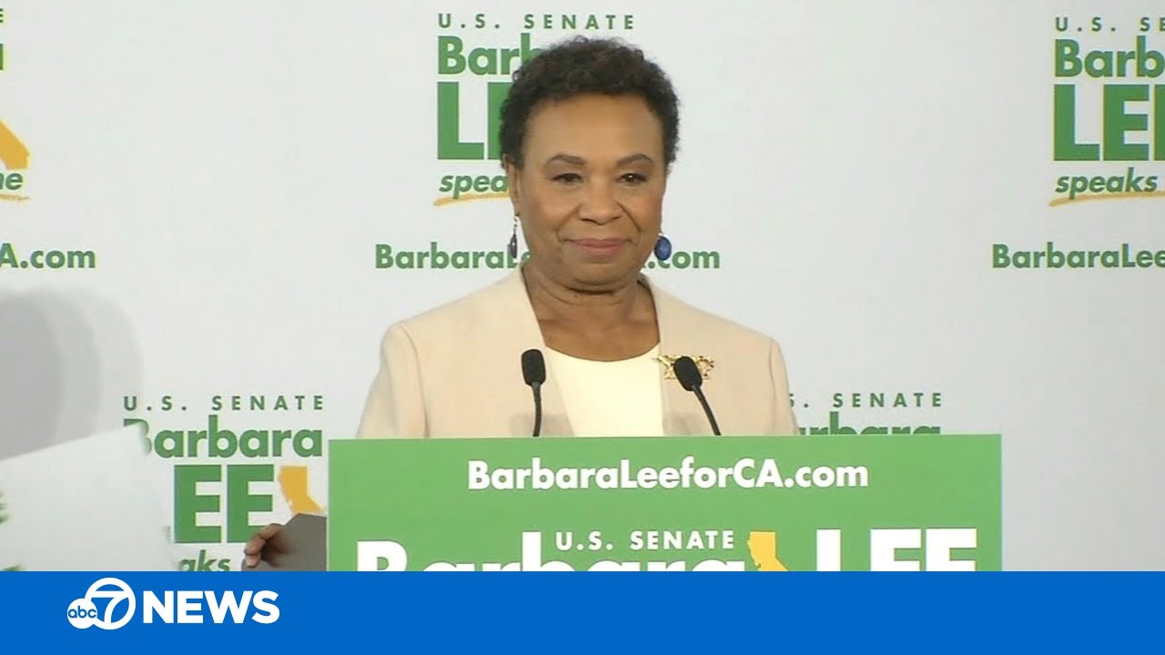Bay Area Rep. Barbara Lee holds 1st US Senate campaign rally in Oakland ...
