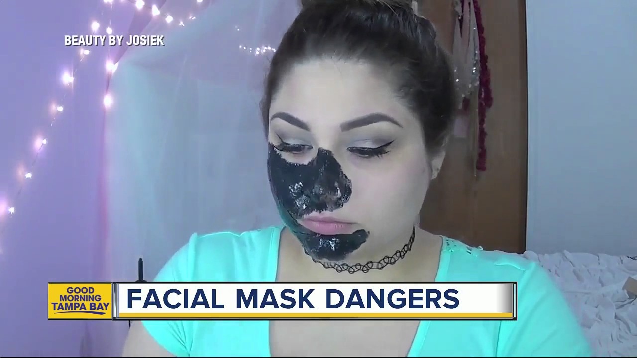 Do-it-yourself charcoal mask facials can cause serious and permanent ...