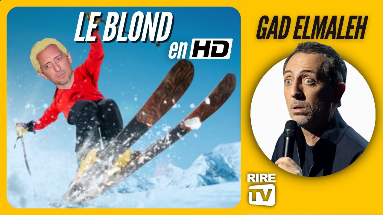 Le Blond - Gad Elmaleh - HD - Humoriste Francais - Tellement Drole ...