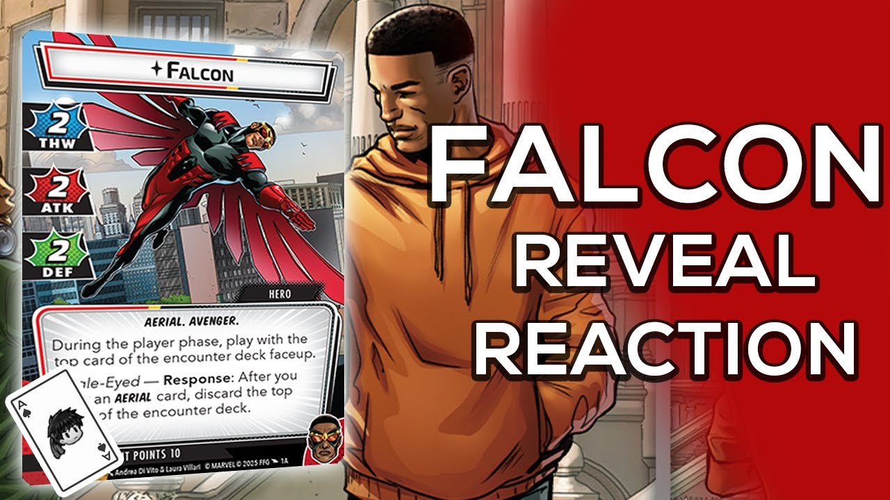 SCOUTING FROM ABOVE! | Falcon Reveal Reaction & Analysis - Marvel ...
