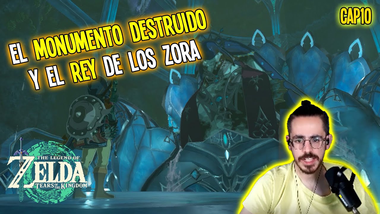 🏰🐟El MONUMENTO DESTRUIDO y el REY de los ZORA🏰🐟 The Legend Of Zelda ...