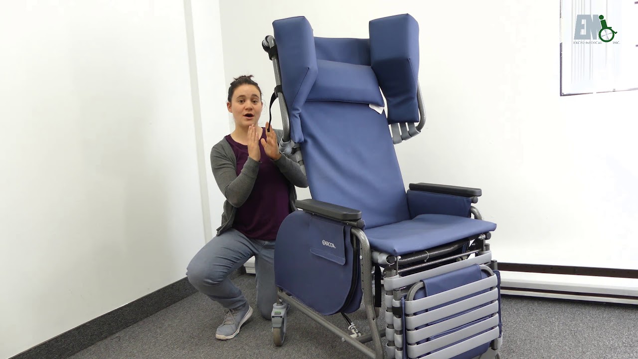 Présentation du fauteuil inclinable Midline - MID - Broda - YouTube