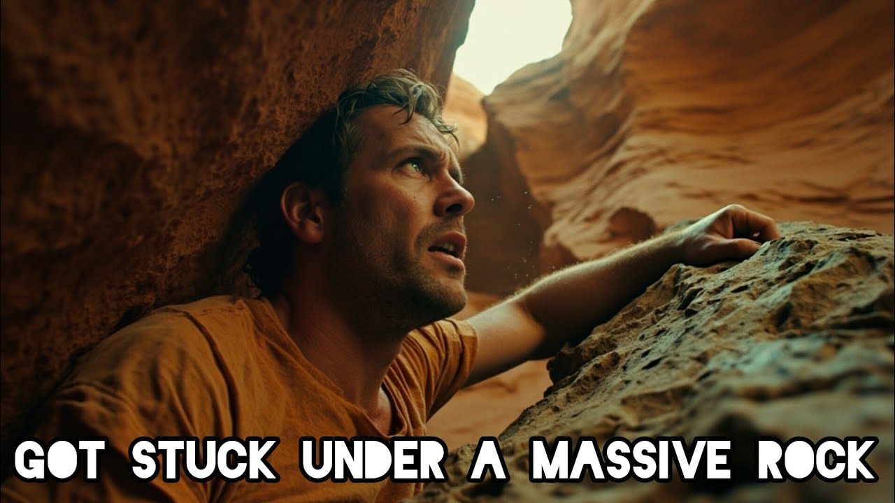 He Got STUCK Under a Massive Rock for 127 Hours (ALONE) - YouTube