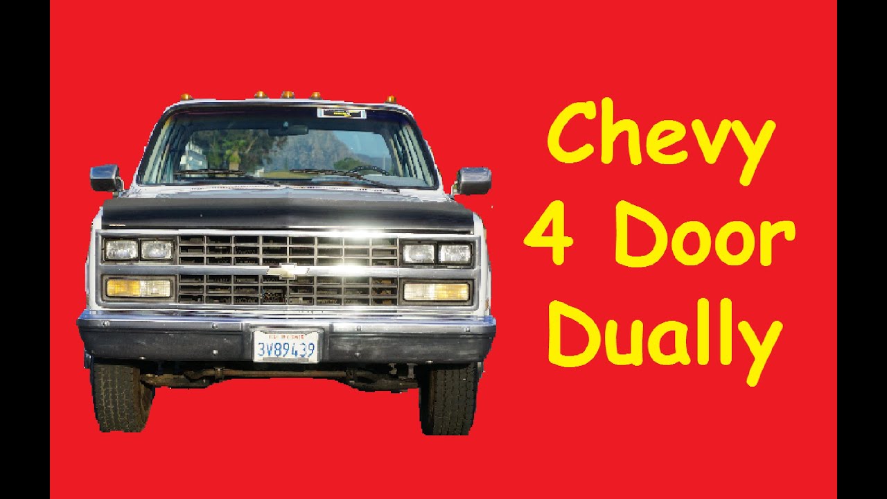 3+3 Crew Cab Dually Chevy GMC Pickup Truck Test Drive Video - YouTube