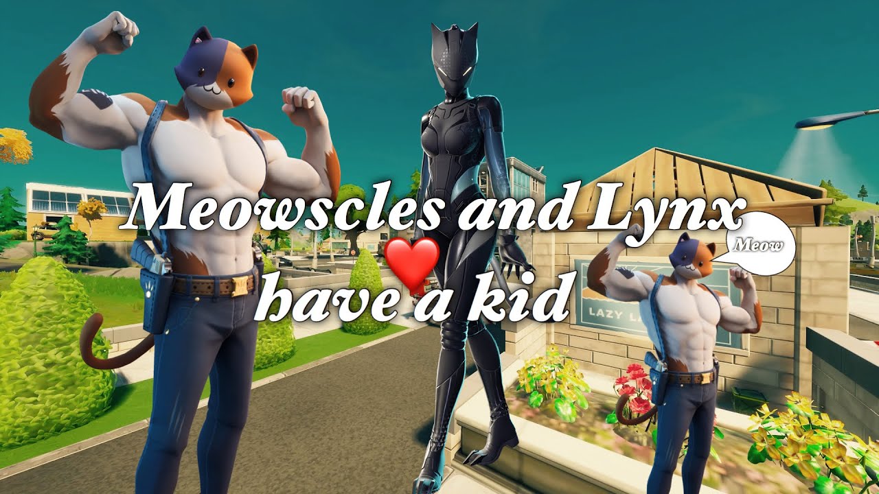 Meowscles and Lynx having a kid rp - YouTube