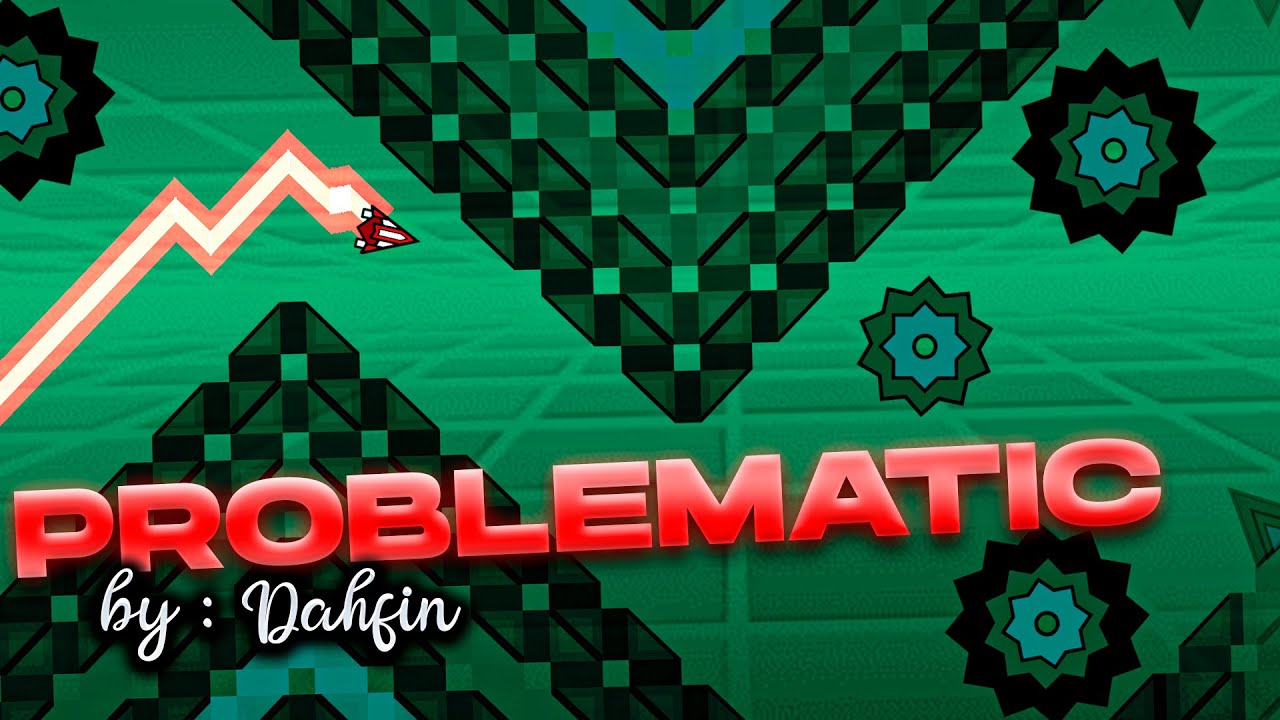 Geometry Dash! "PROBLEMATIC" by : Dhafin | Primer NINE CIRCLES! - YouTube