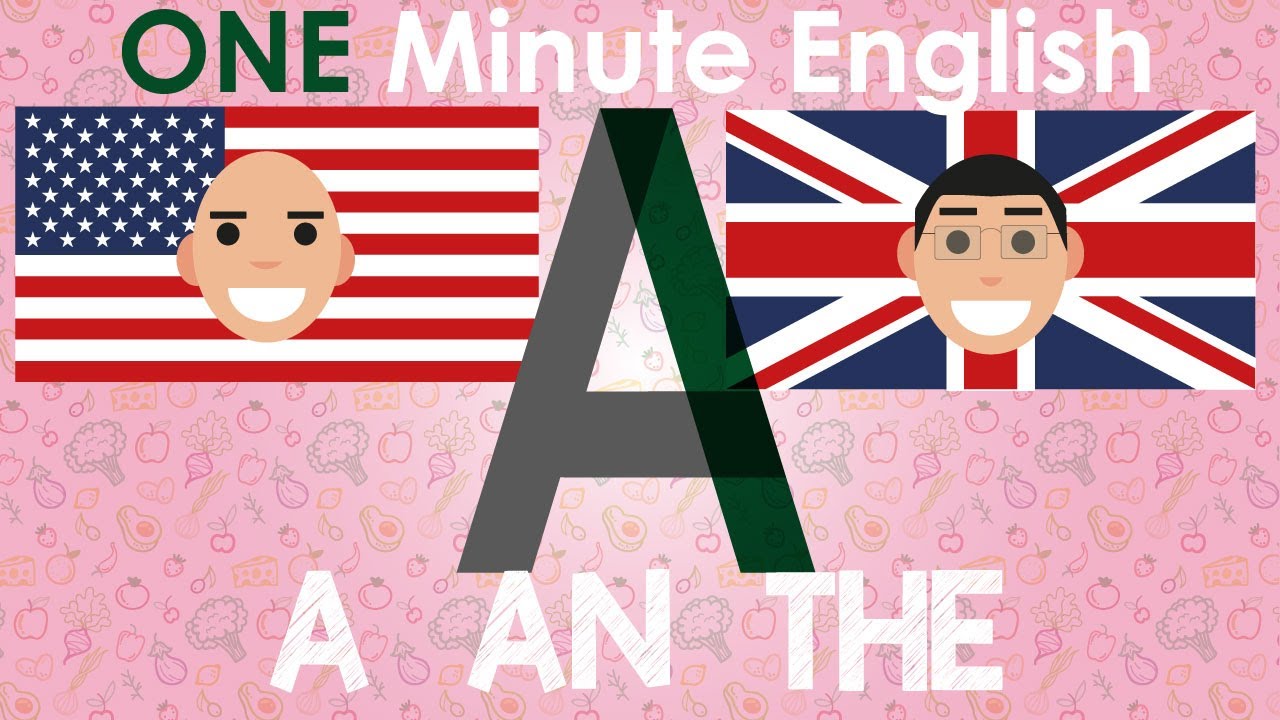 Basic English Grammar | A, AN and THE - YouTube
