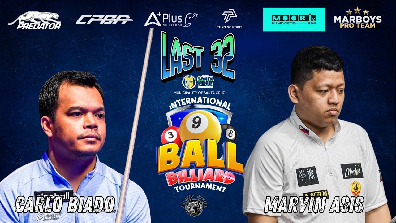 LAST 32 |Carlo Biado - Marvin Asis | Santa Cruz International Open ...