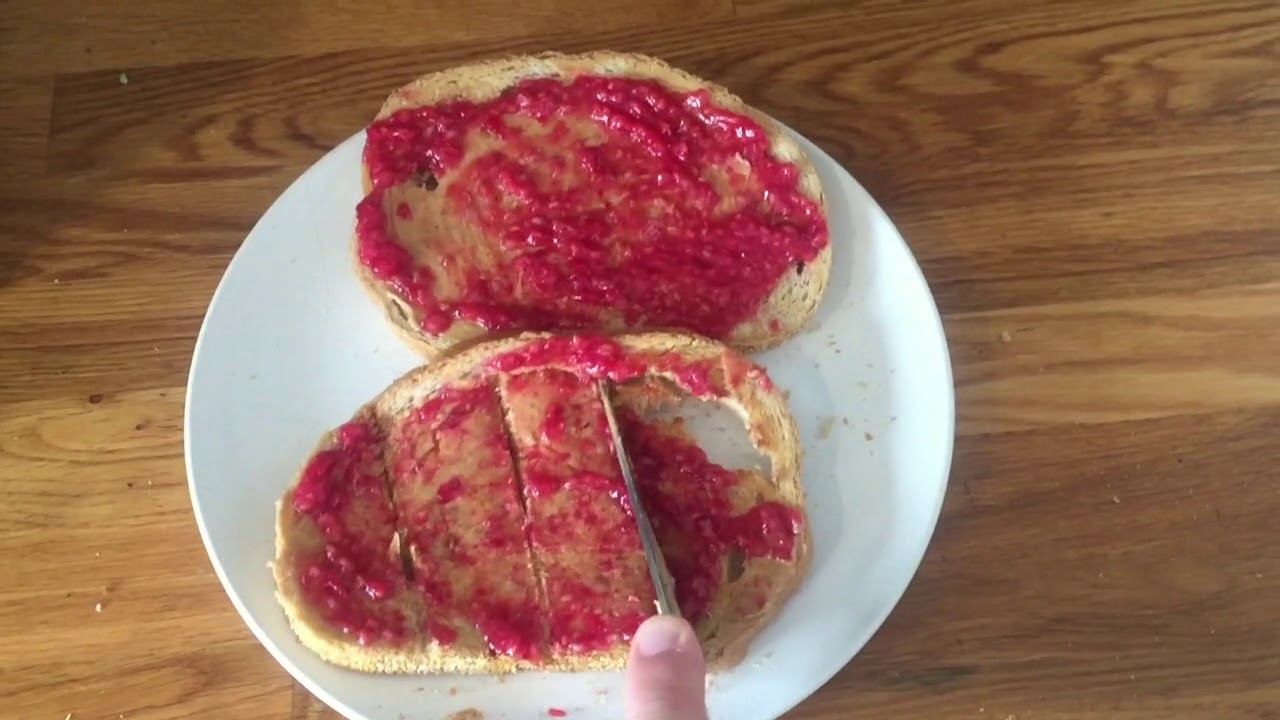 Peanut Butter Jam Toast: Baby Food Ideas for 8 Month Old - YouTube