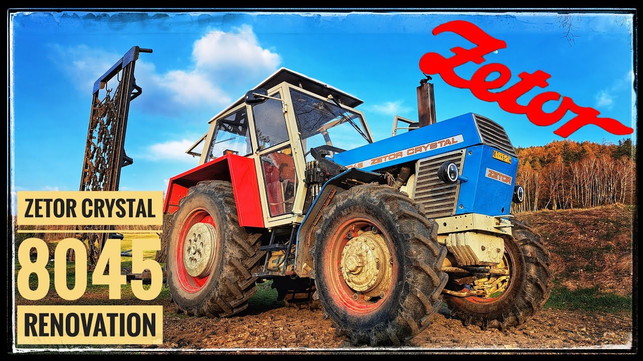 Zetor Crystal 8045 Renovation (GO) - YouTube