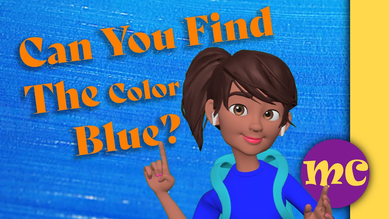 I Spy Something Blue | Can You Find the Blue Things? - YouTube