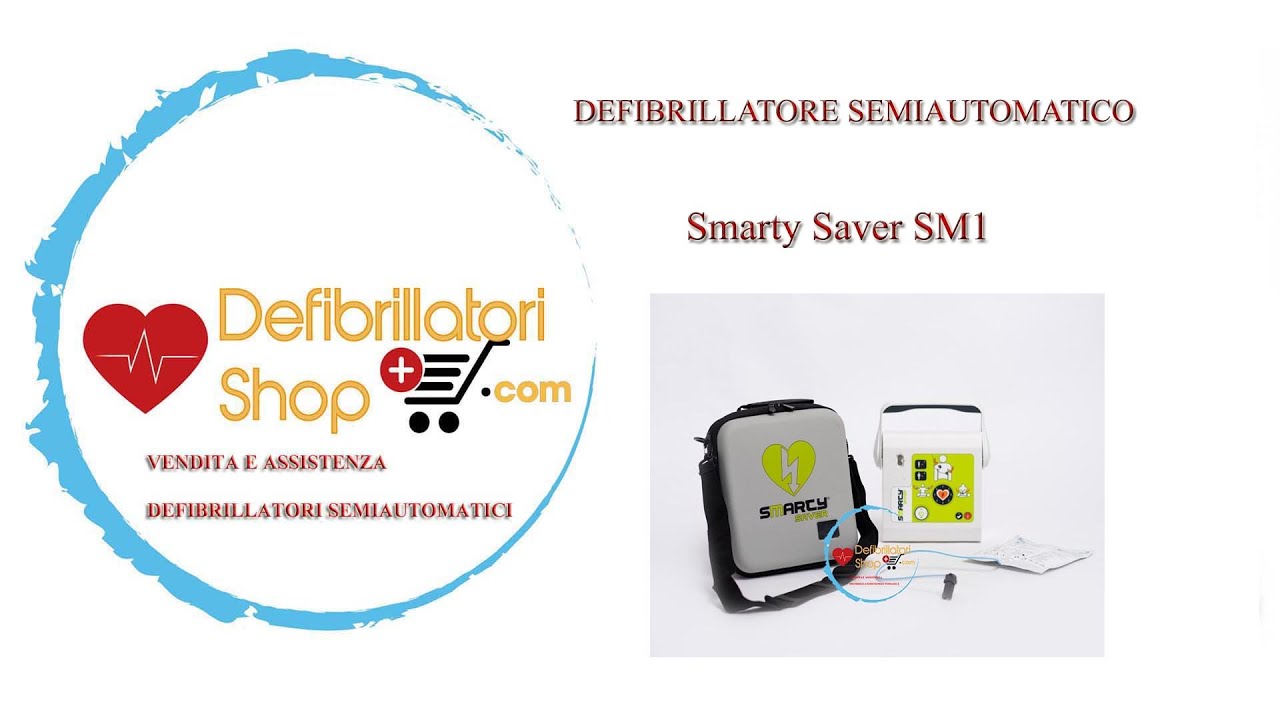 Video Defibrillatore Smarty Saver SM1 - YouTube