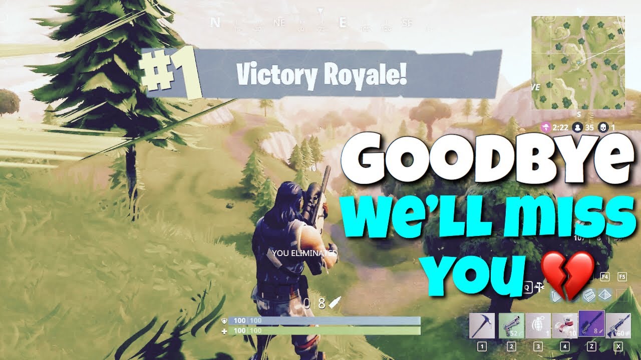 Goodbye Old Fortnite Pt3 (Get You The Moon) - YouTube