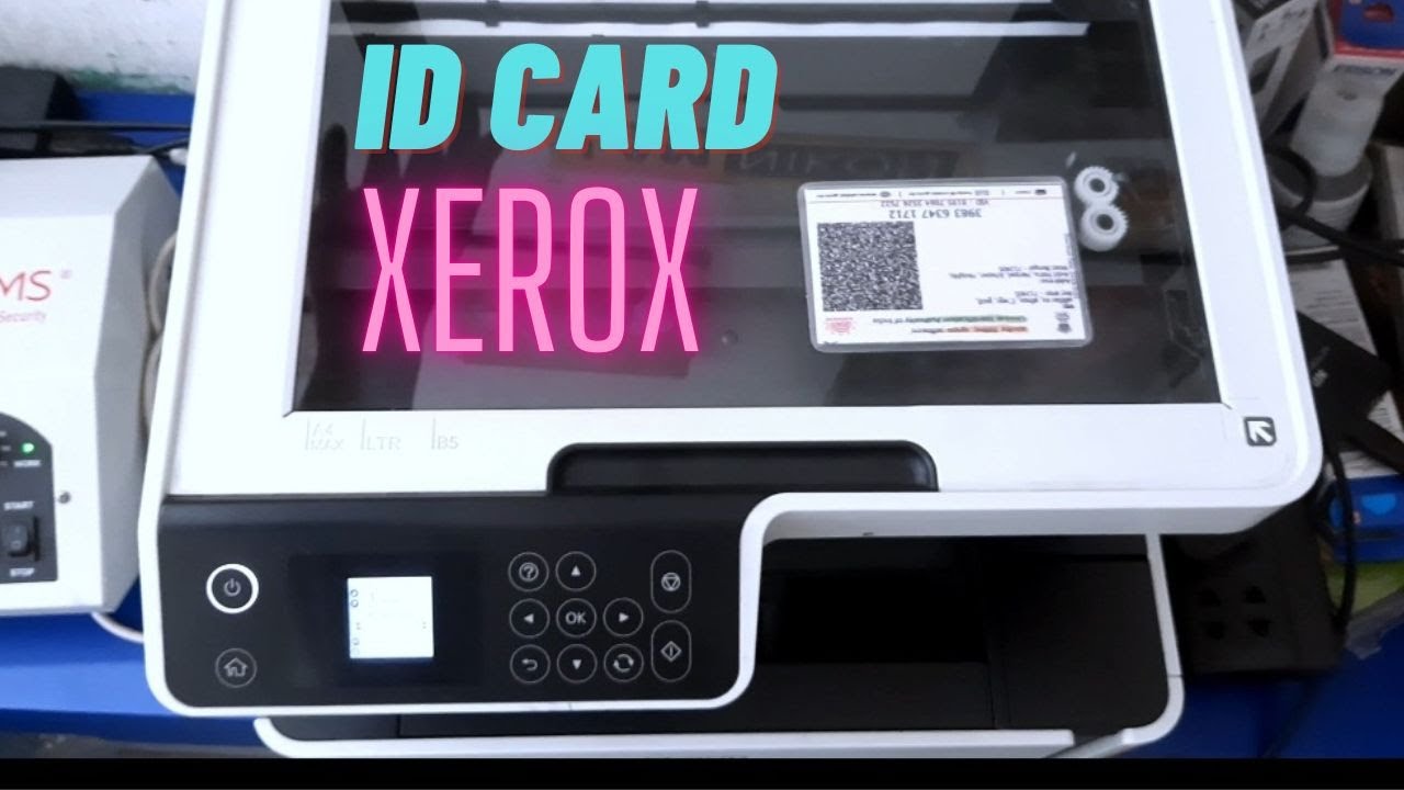 Id Card Xerox In Epson M2140 - YouTube
