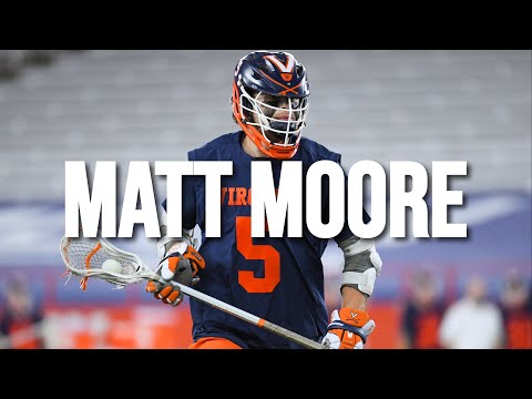 Matt Moore UVA Career Lacrosse Highlights - YouTube