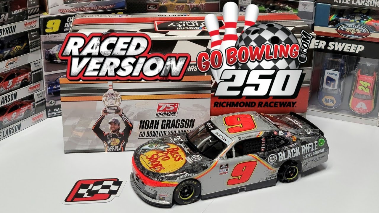 NASCAR Diecast Review: Noah Gragson 2021 Richmond Win Raced Version 1/ ...