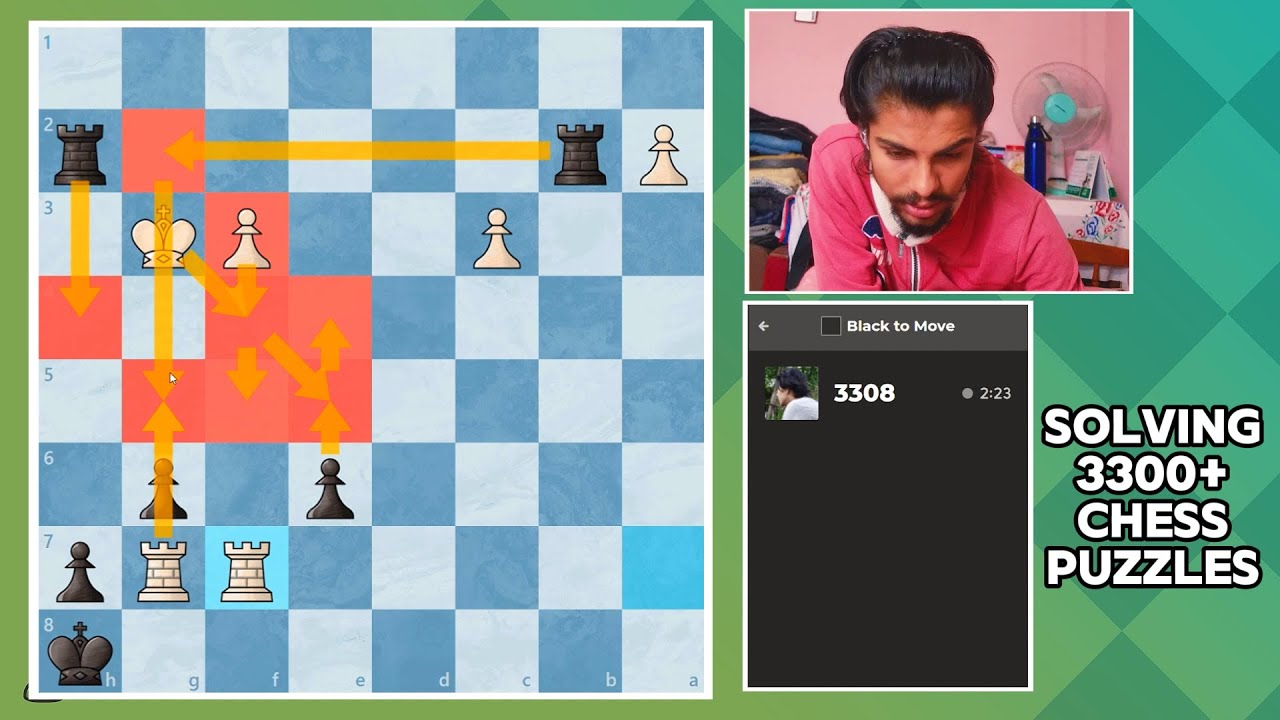 Solving 3300+ Rated Chess Puzzles! - YouTube
