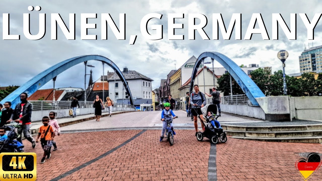 Lünen city, Germany/Walking tour in Lünen city, Germany NRW 2023 - YouTube