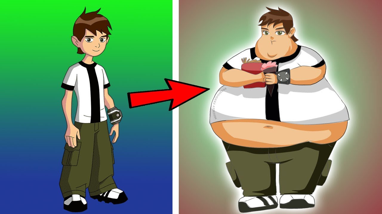 Ben 10 Characters As FAT VERSION 😆😆😆 - YouTube