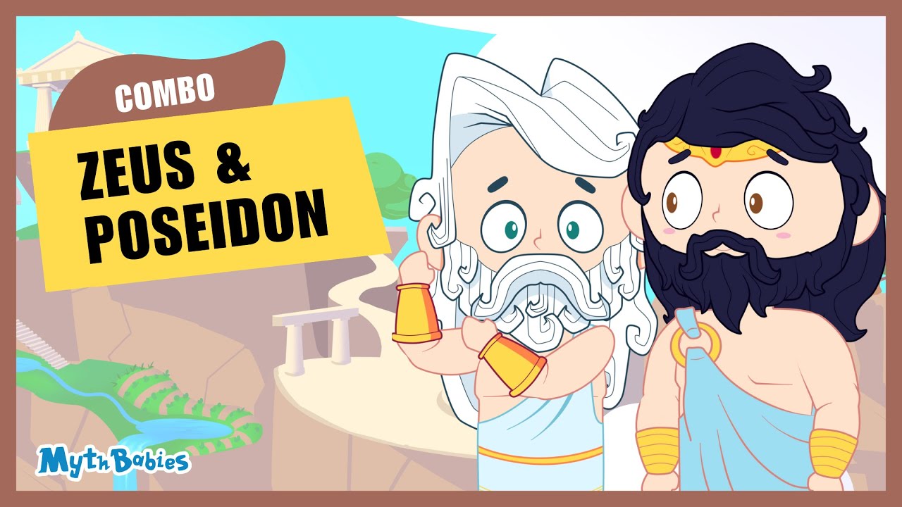 Combo: Zeus e Poseidon | Myth Babies - Mitologia Grega para as Crianças ...
