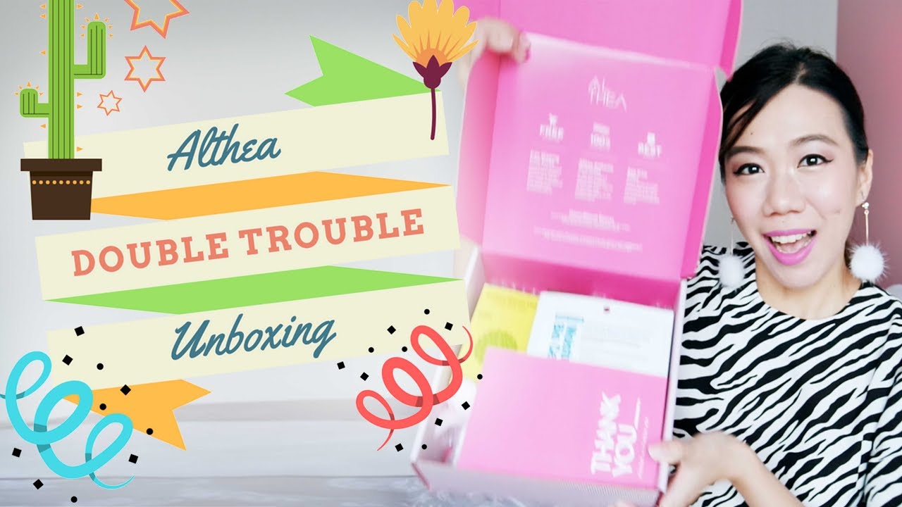 Althea Double Trouble Box Unboxing - YouTube