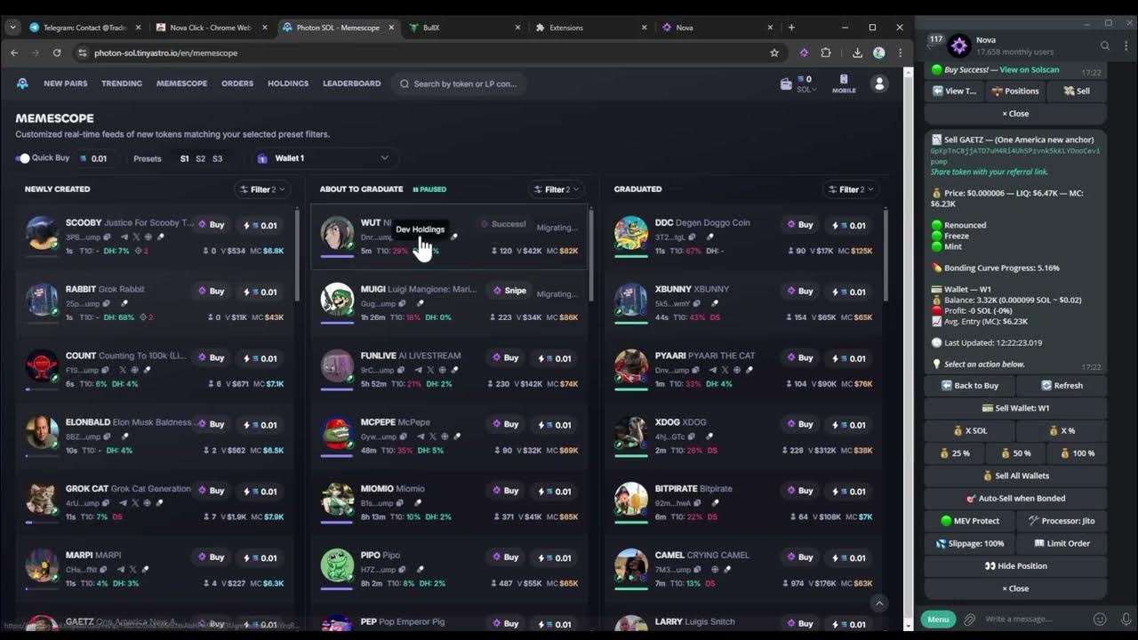 Nova Click Tutorial for Nova - YouTube