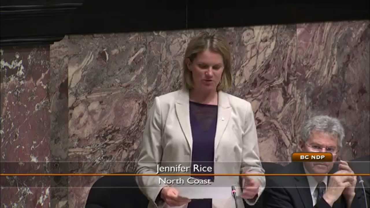 QUESTION PERIOD: MLA Jennifer Rice asks about youth death case and ...
